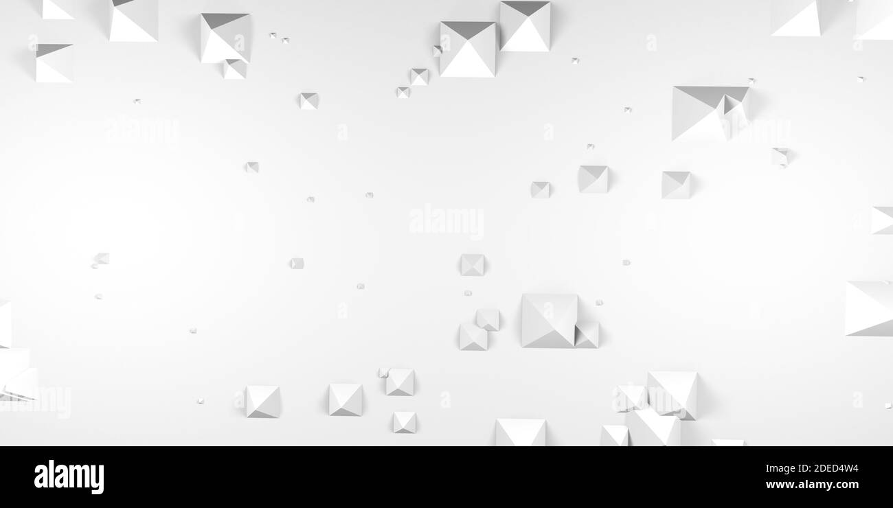 Abstract pyramid geometric concept background. 3D Render Stock Photo ...