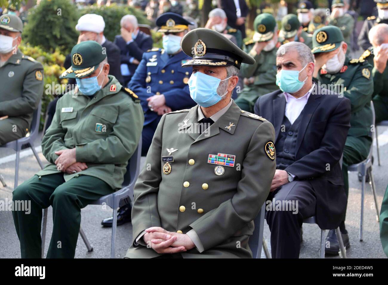Tehran, Iran. 30th Nov, 2020. A handout photo made available by the ...