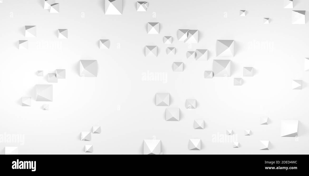 Abstract pyramid geometric concept background. 3D Render Stock Photo ...