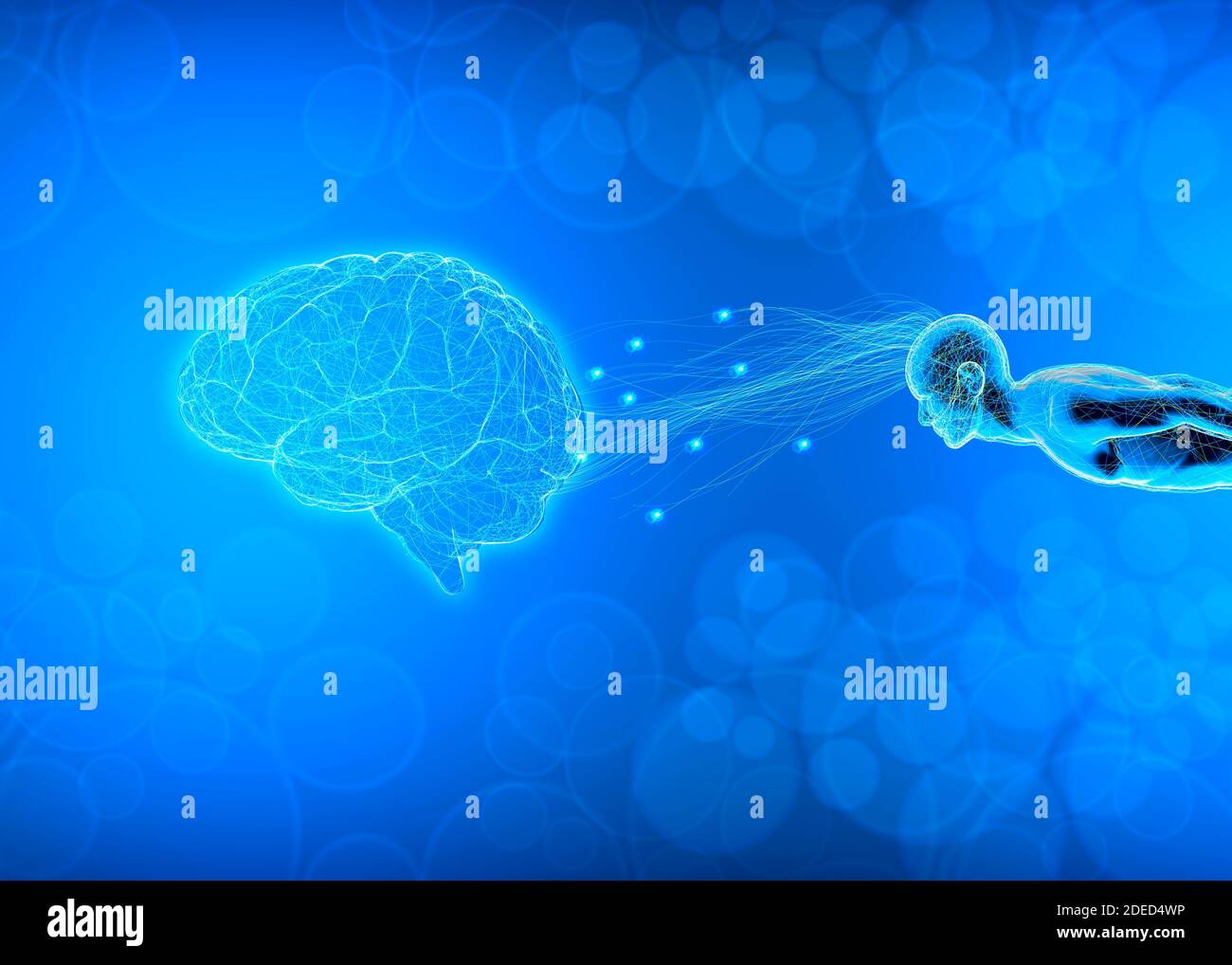 Digital consciousness, brain potential. Ideas and innovation. Free your ...