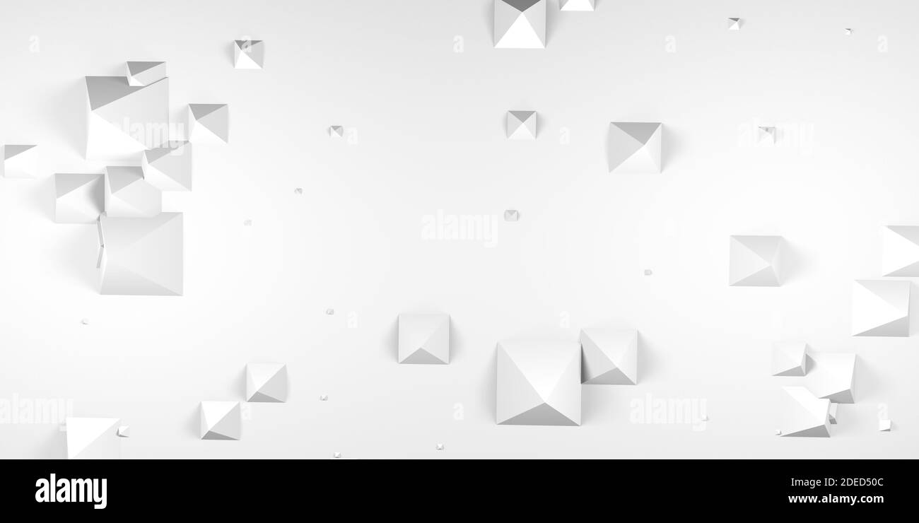 Abstract pyramid geometric concept background. 3D Render Stock Photo ...