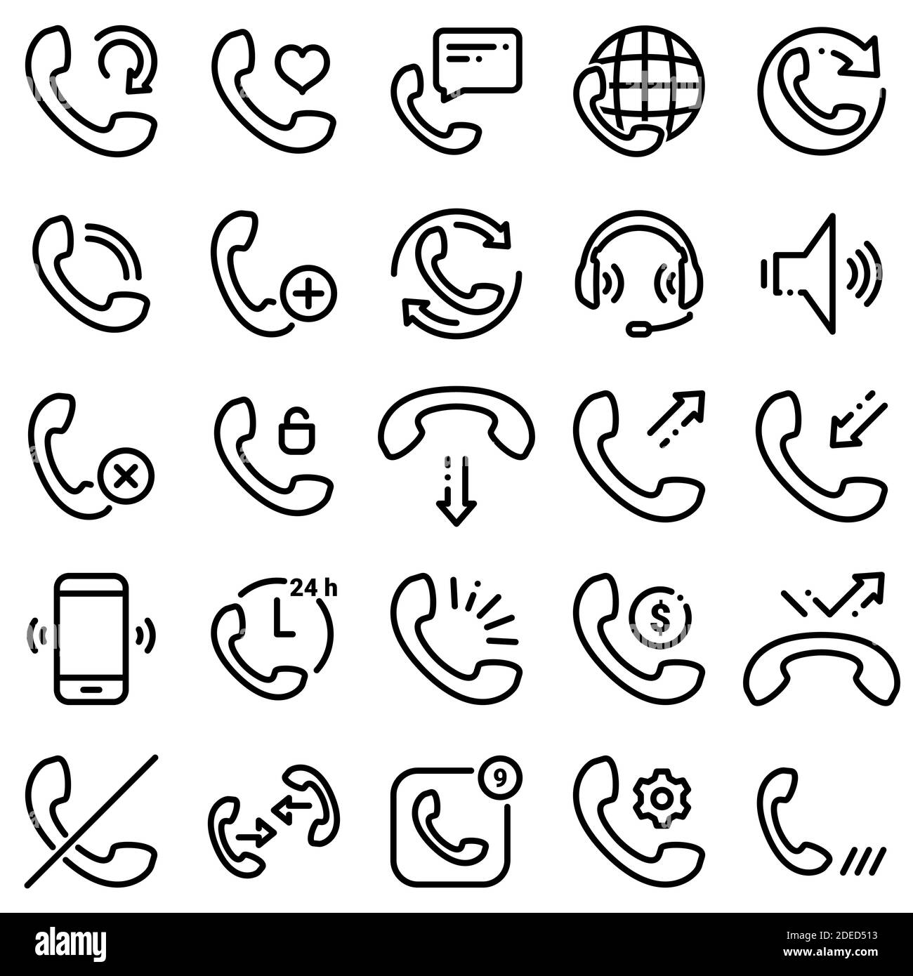 Calls business Stock Vector Images - Alamy