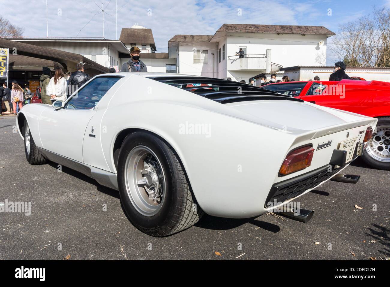 Lamborghini rear view hi-res stock photography and images - Alamy