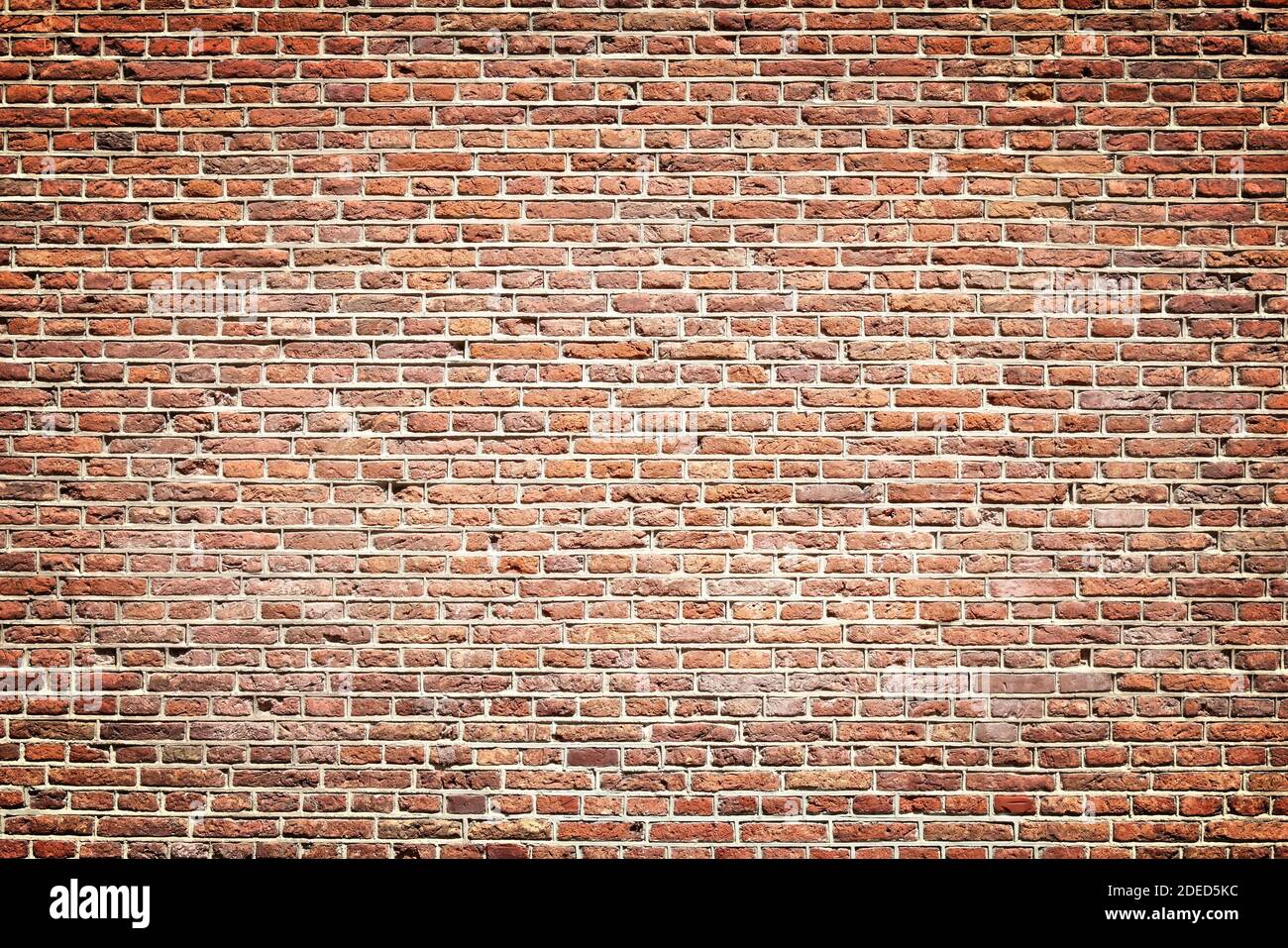 Background brick wall. Red bricks pattern texture Stock Photo - Alamy