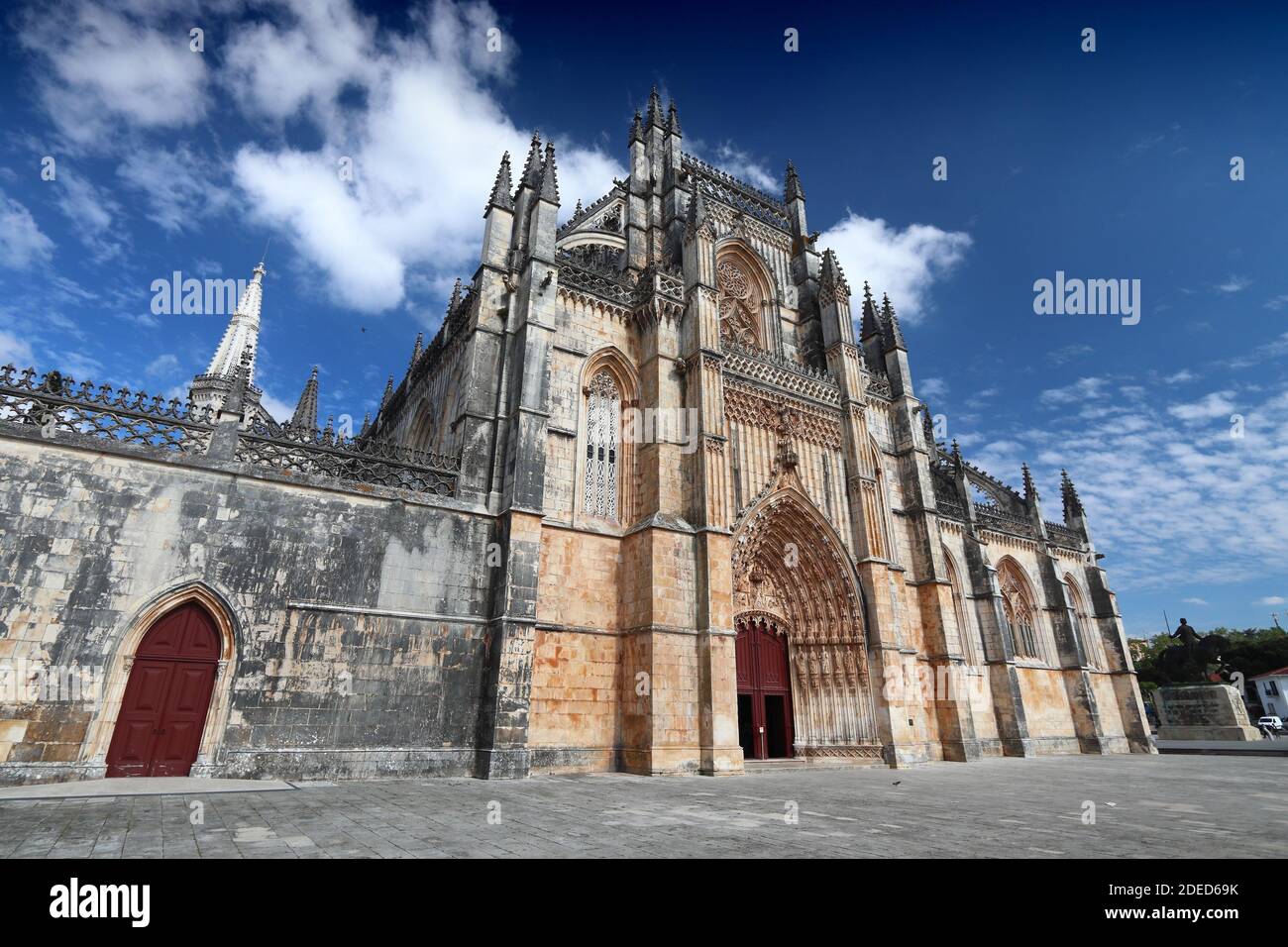 Monastery of Batalha, Portugal. Medieval gothic church. UNESCO World ...