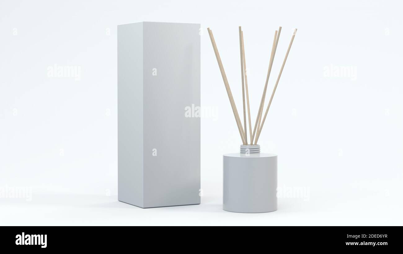 Air freshener mock up 3d rendering Stock Photo - Alamy