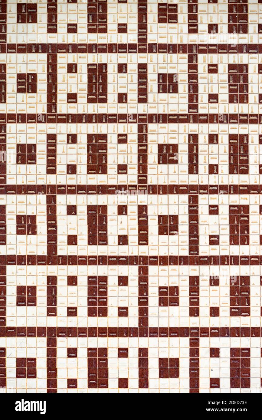 Tiles pattern retro Stock Photo - Alamy