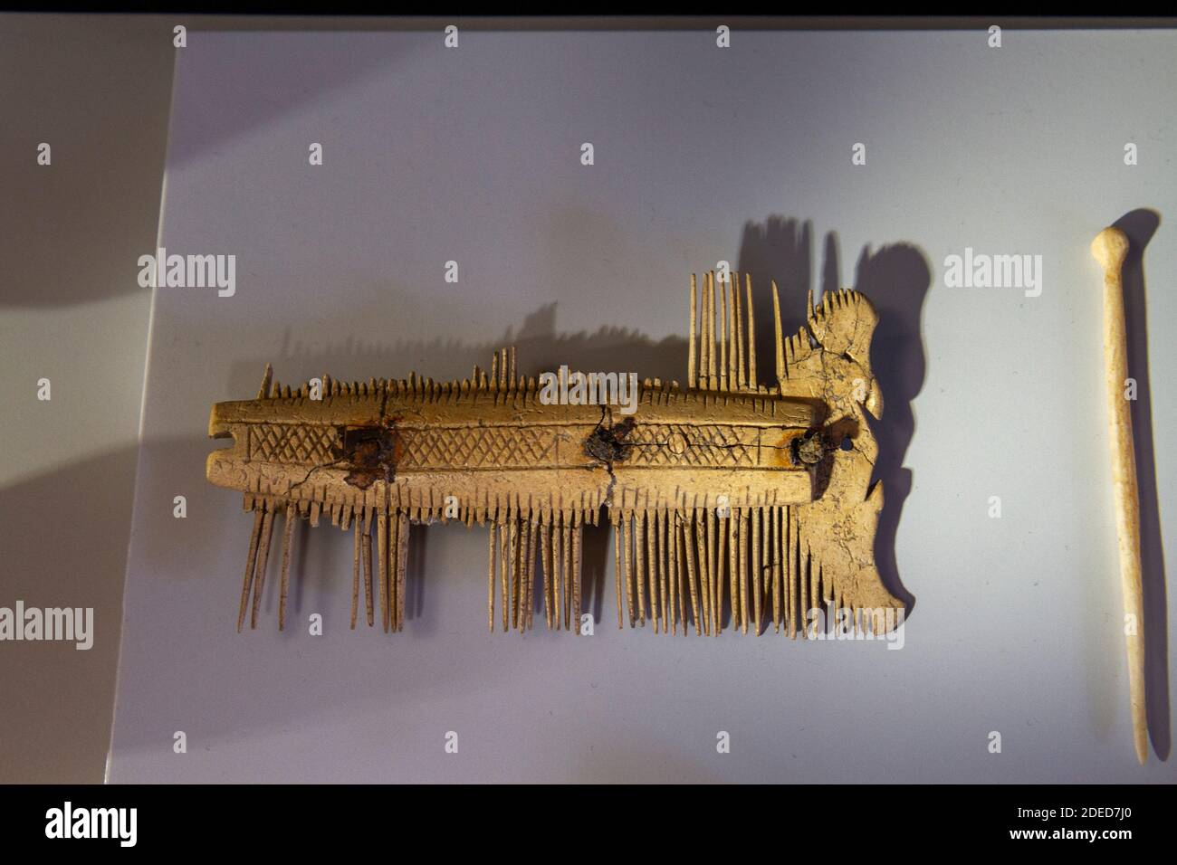 A Roman era deer antler comb, 4th century ADinside the Victorian Prison ...