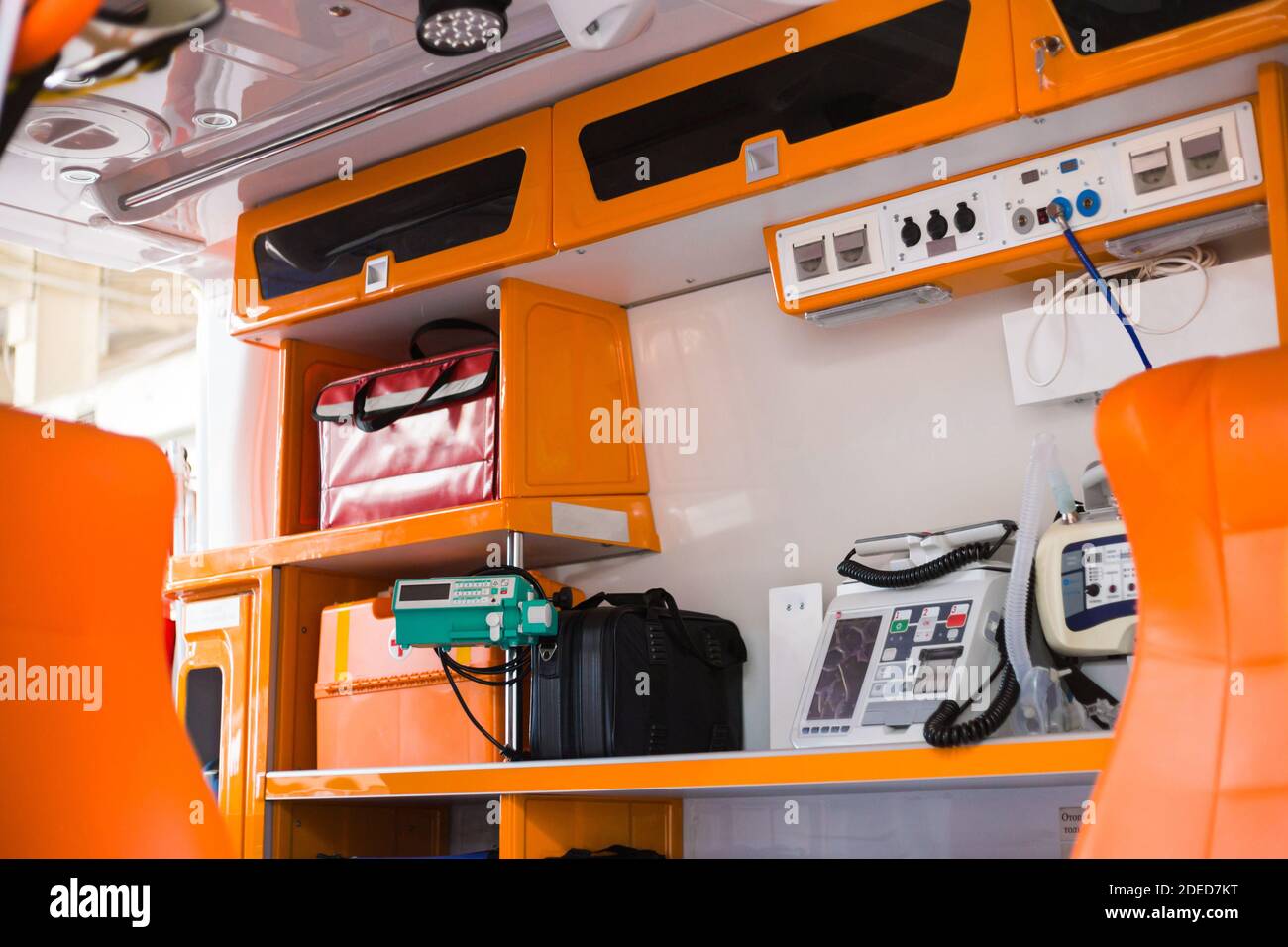 Inside an ambulance hi-res stock photography and images - Alamy