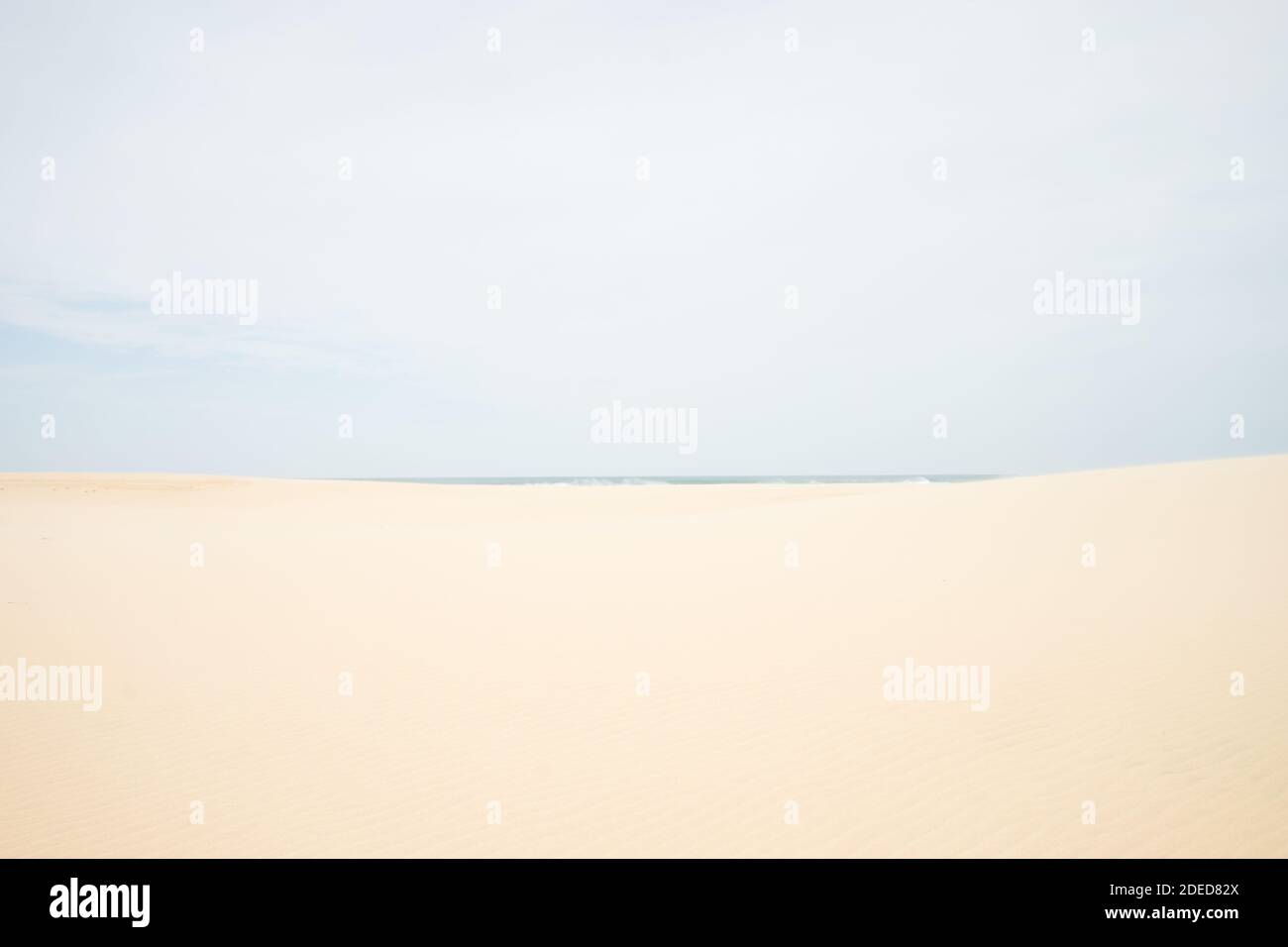 minimal beach sand and sea Stock Photo - Alamy