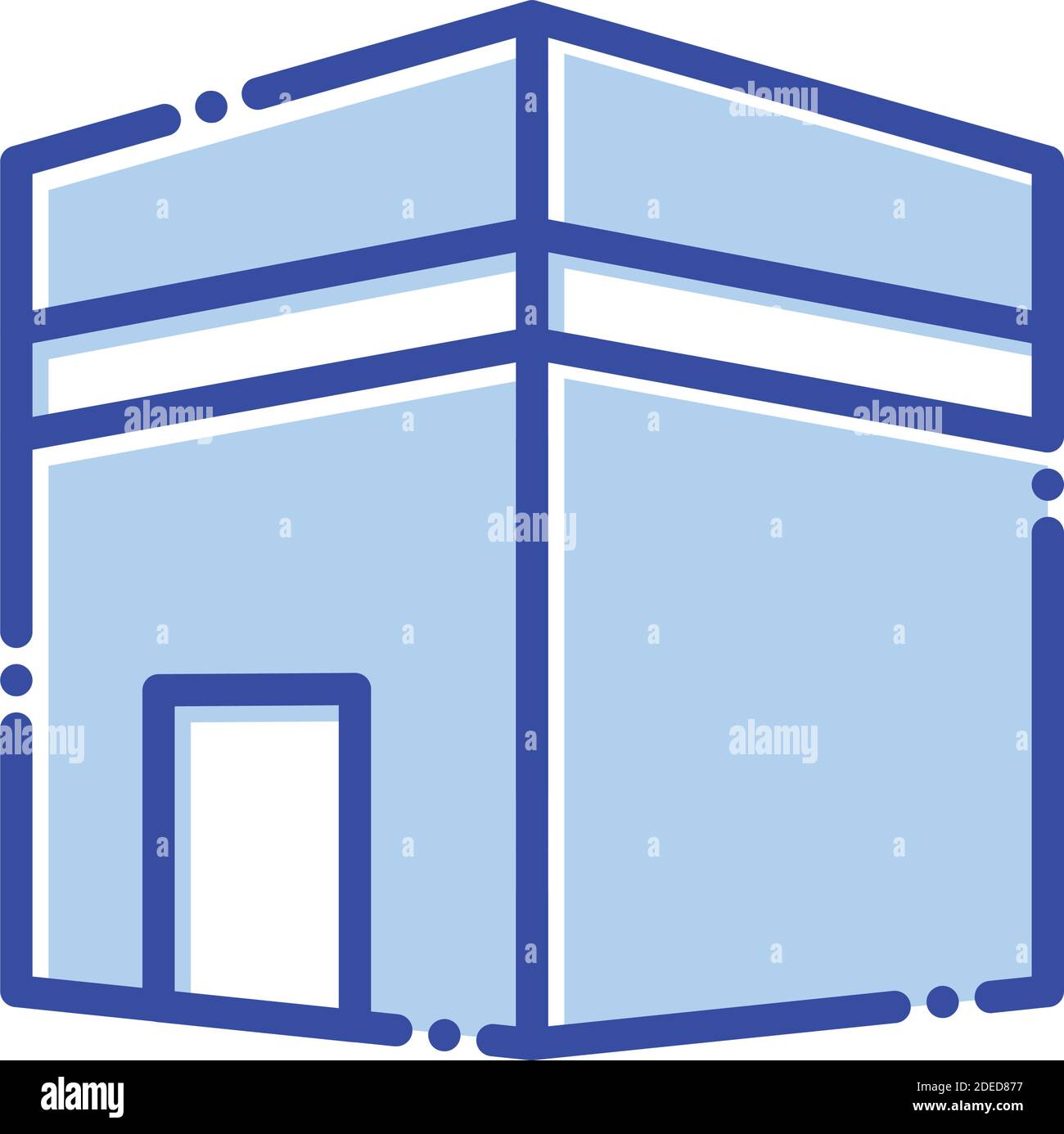 Mecca, Saudi Arabia, Landmark, famous fully editable vector icons Stock ...