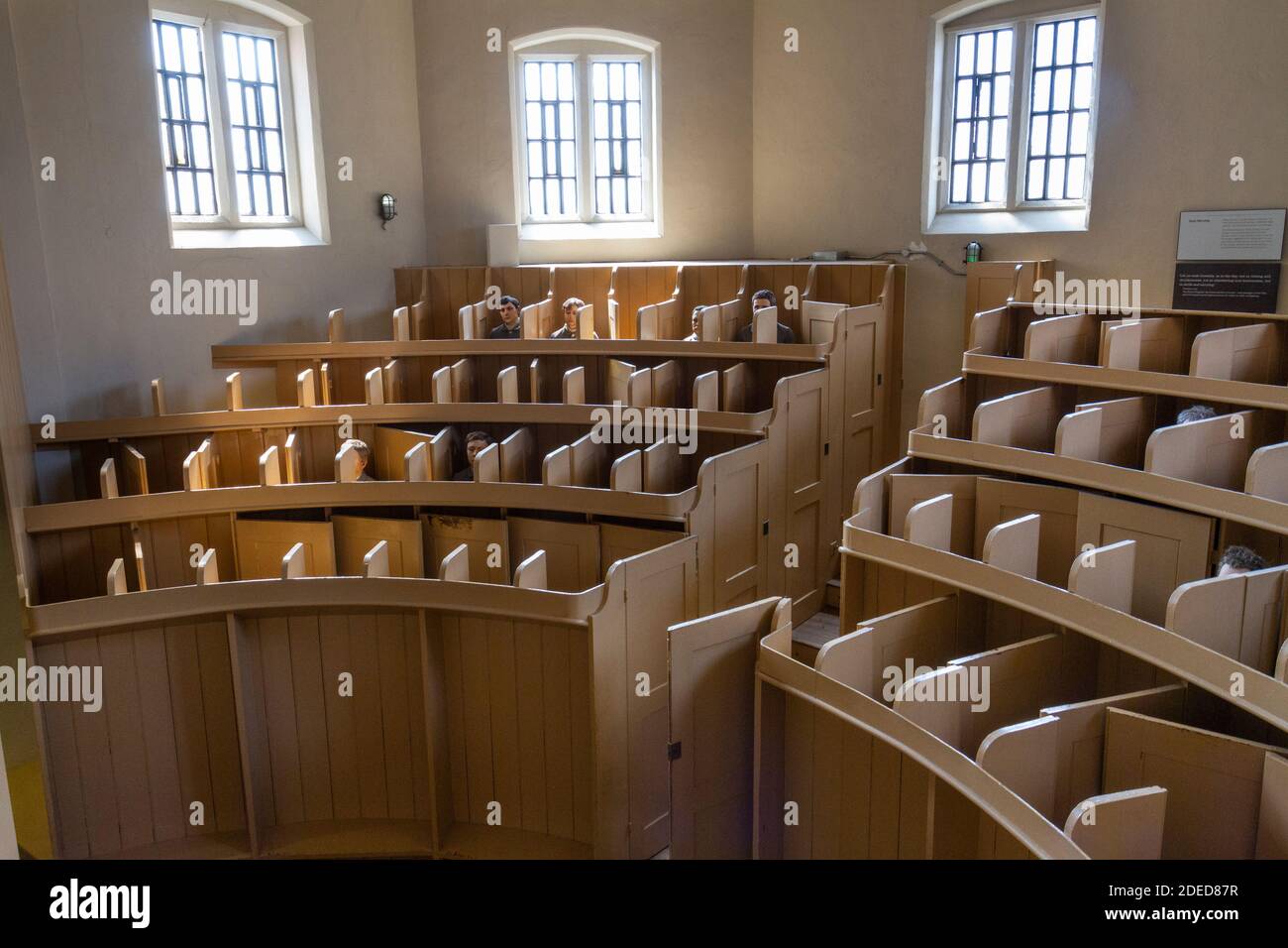 The prison chapel within Lincoln Prison (Victorian Prison), itself ...