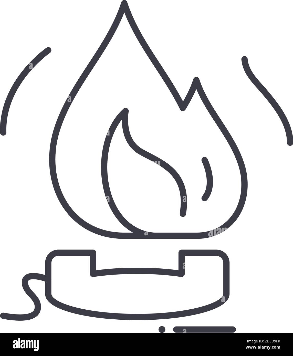 Hotline concept icon, linear isolated illustration, thin line vector ...