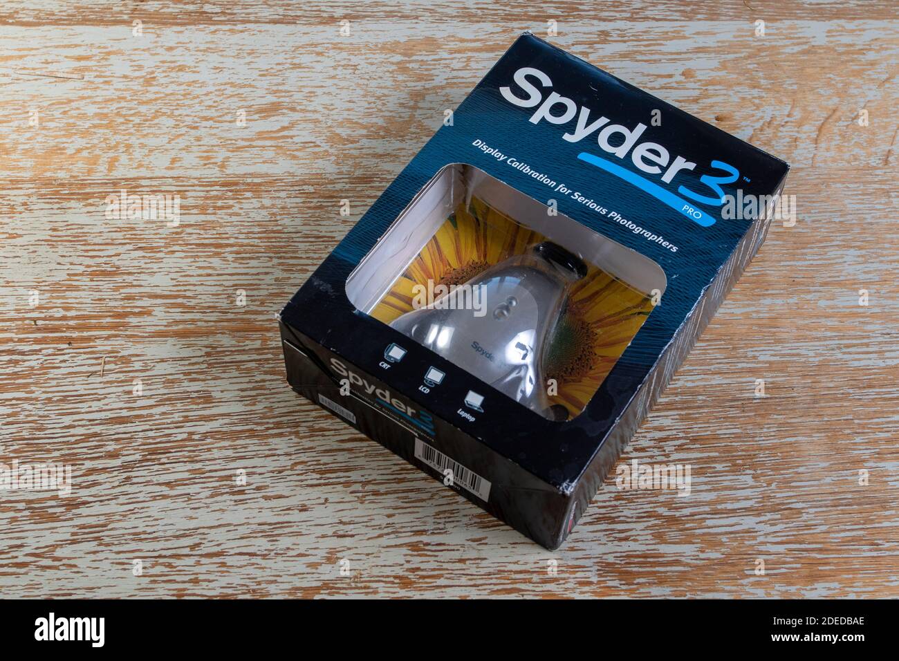 Spyder 3 screen display calibration hardware and software Stock Photo ...
