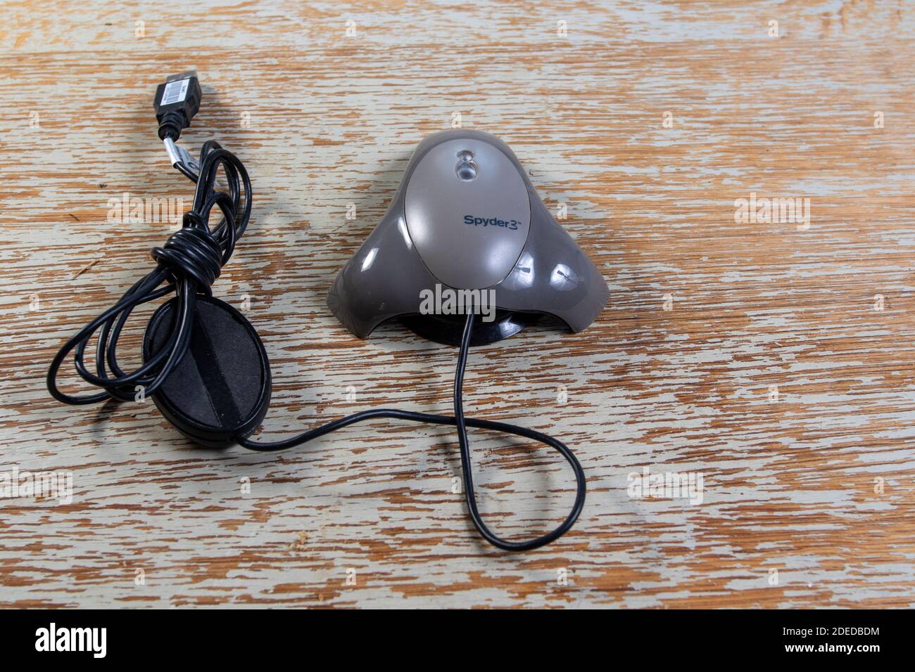 Spyder 3 screen display calibration hardware and software Stock Photo ...