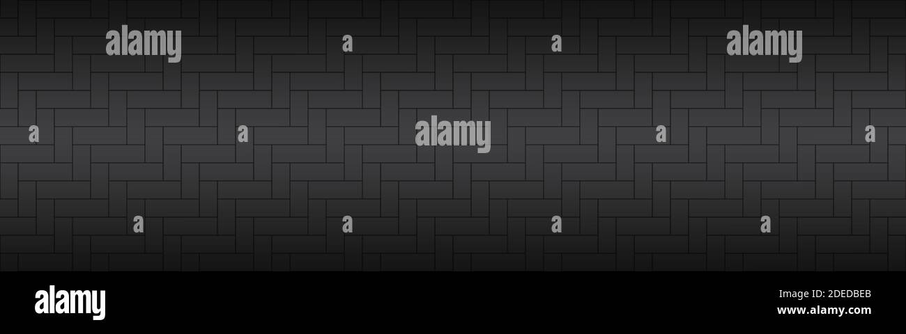 Black tiled kitchen floor Stock Vector Images - Alamy