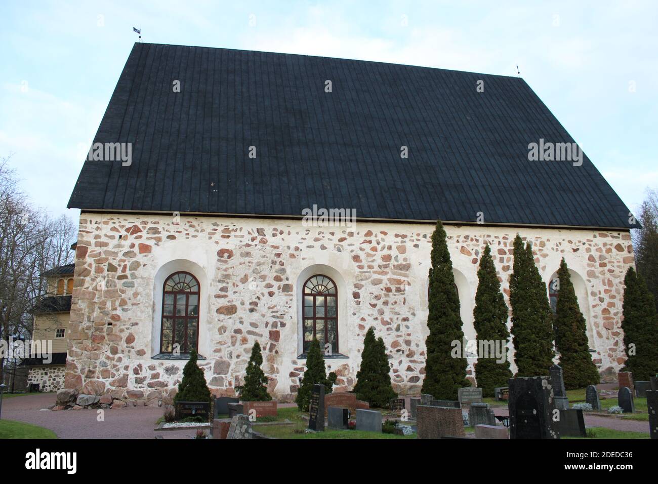 Siuntion kirkko, 1489, Siuntio Stock Photo - Alamy