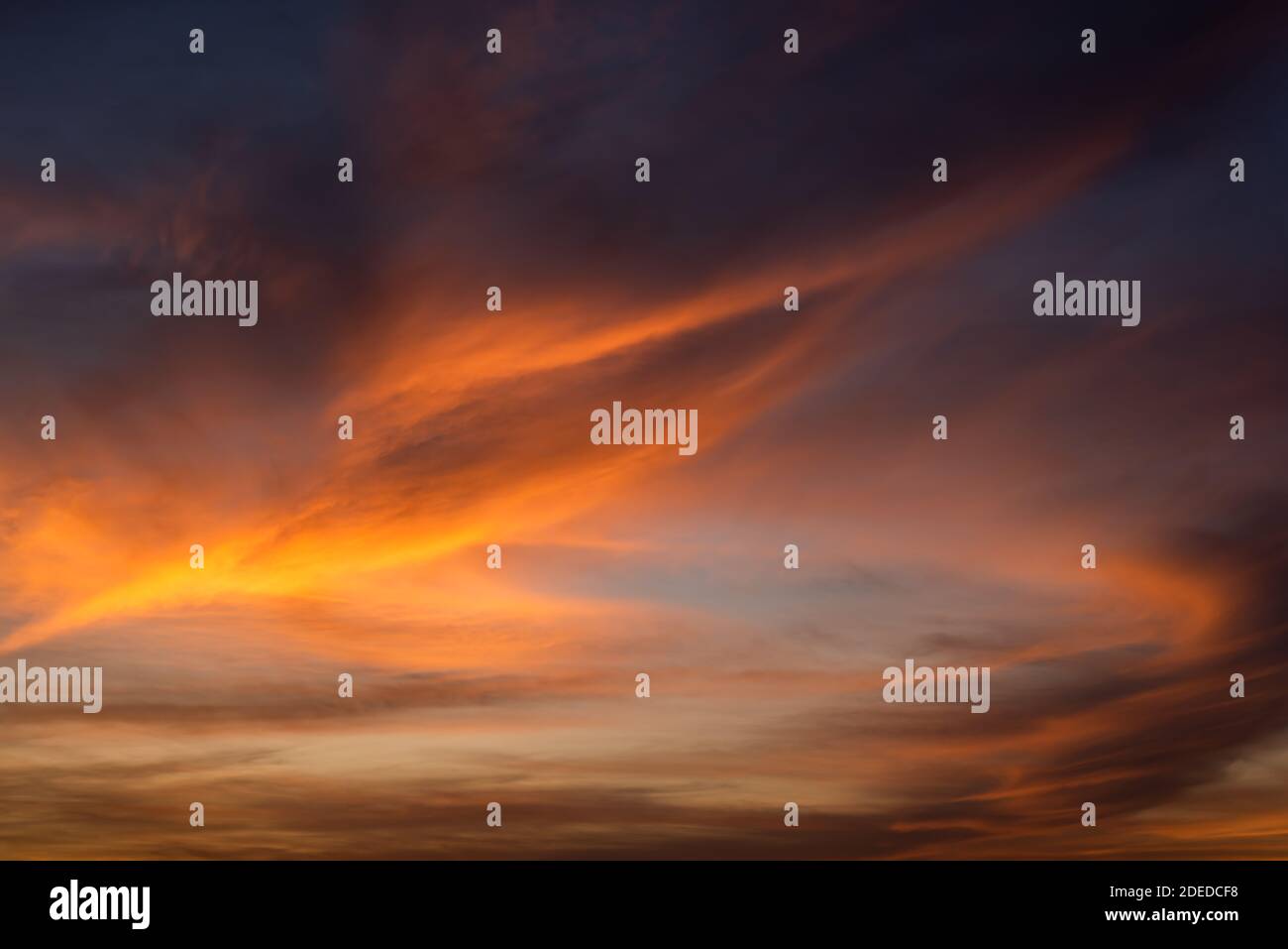 Texture of bright evening sky during sunset Stock Photo - Alamy