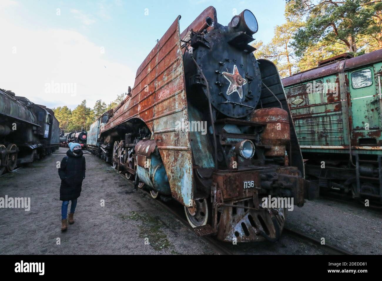 Steam Locomotive P36 Russia High Resolution Stock Photography and ...