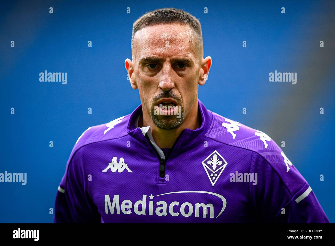 Milan, Italy - 29 November, 2020: Franck Ribery of ACF Fiorentina looks ...