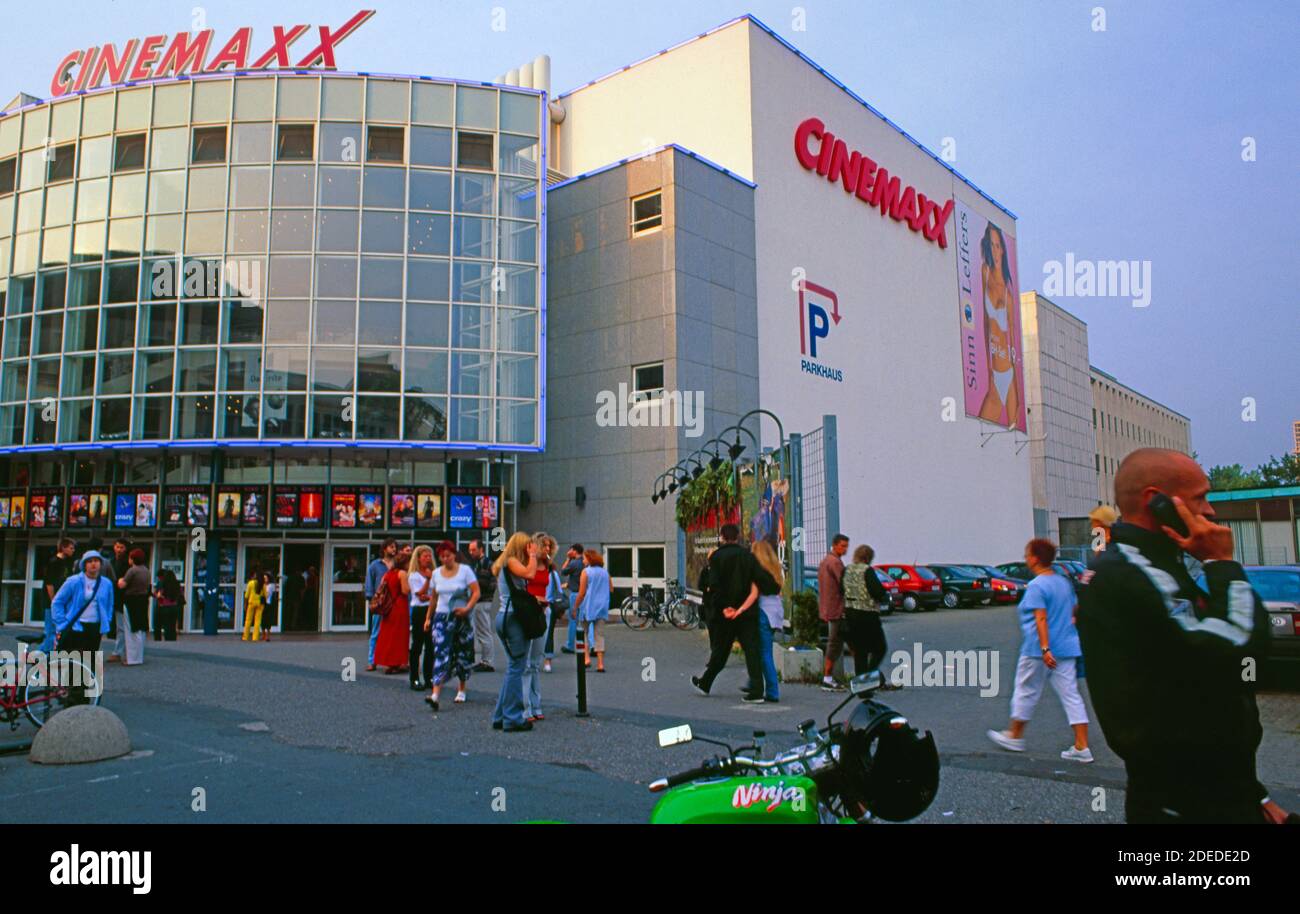 Germany: The Cine Max Cinema in Hannover Stock Photo - Alamy