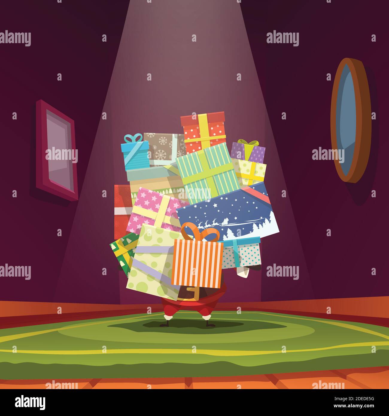 Bring present Stock Vector Images - Alamy