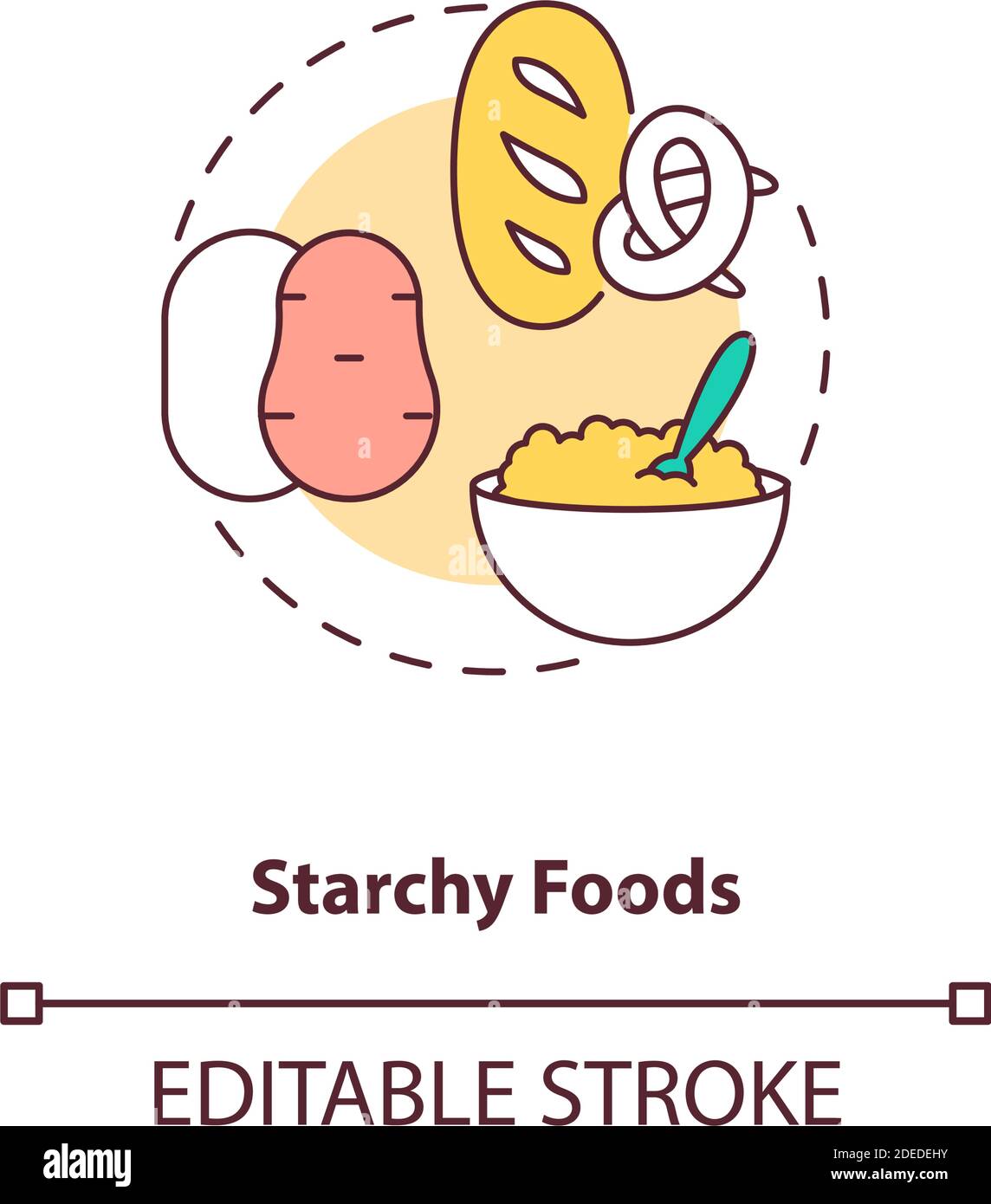 Starchy foods hi-res stock photography and images - Alamy