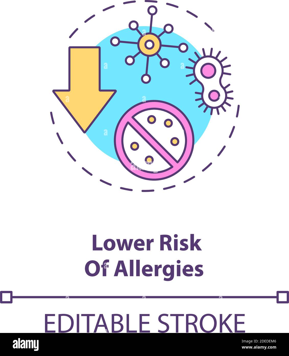 Food allergies metaphor hi-res stock photography and images - Alamy