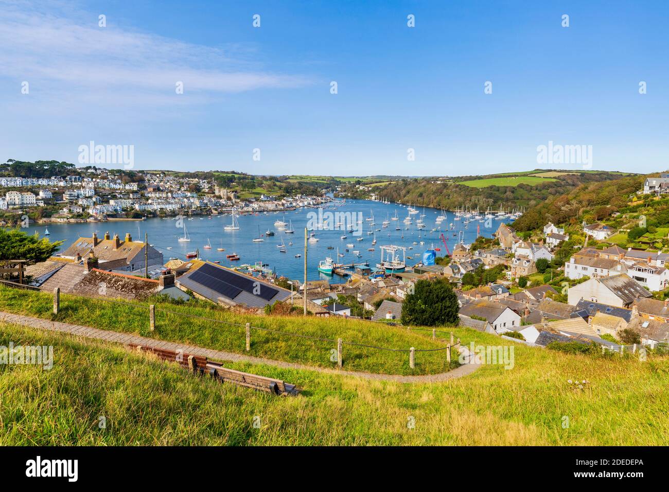 Fowey river fowey from polruan hi-res stock photography and images - Alamy