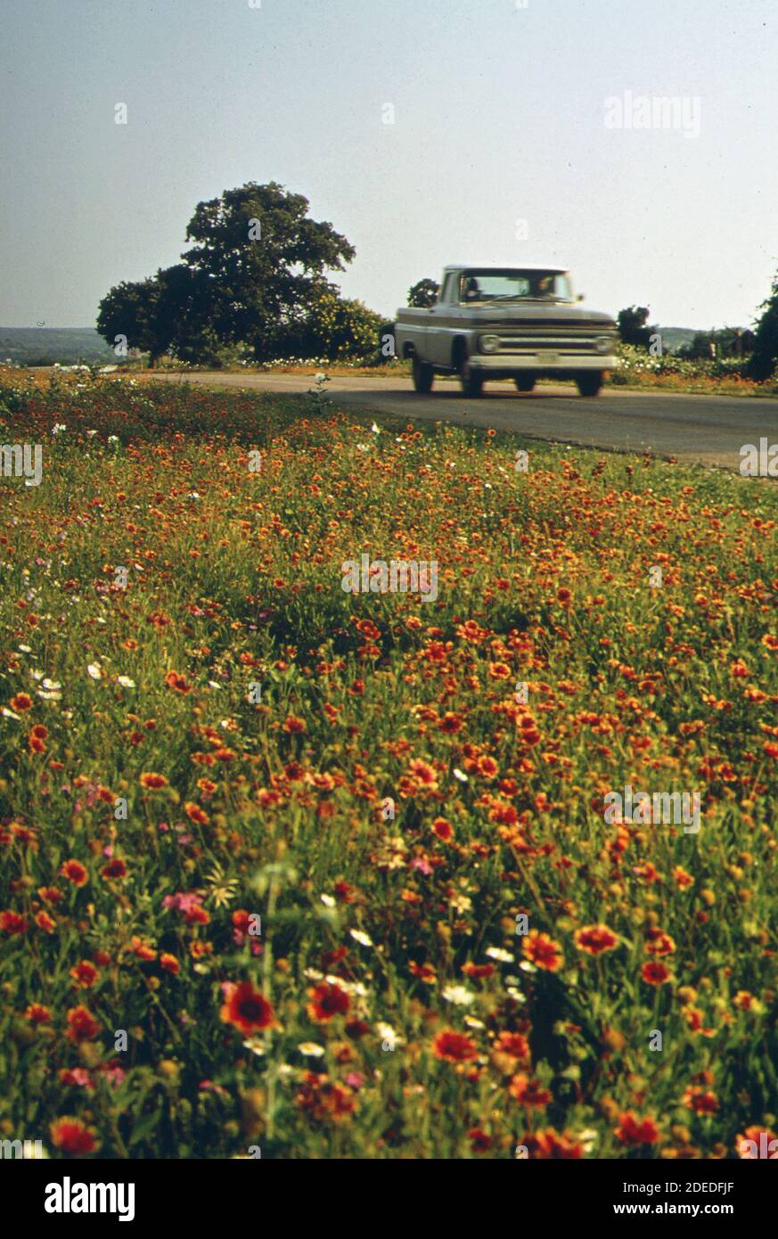 1970s rural texas road hi-res stock photography and images - Alamy