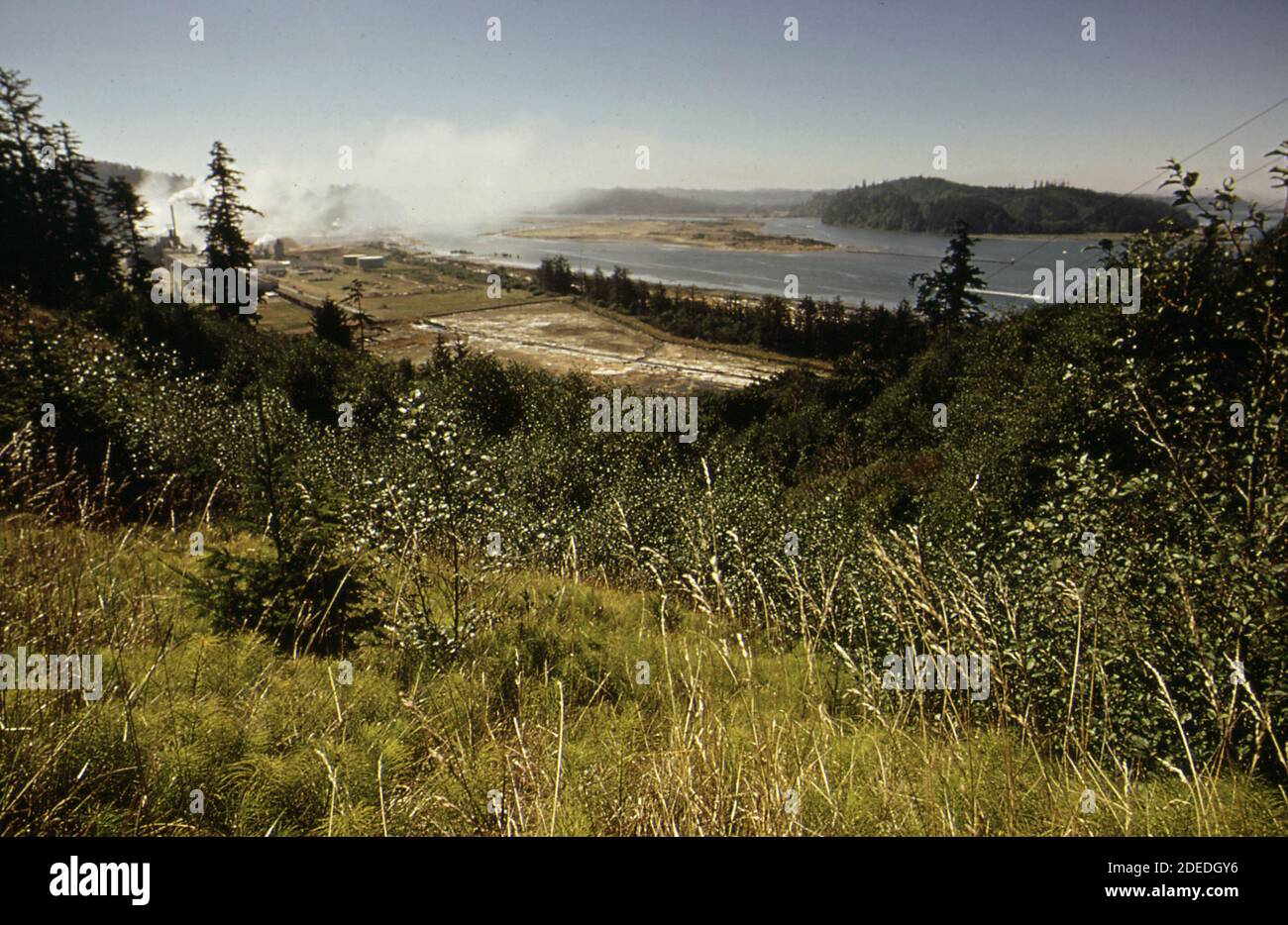 1970s Photos (1972) - Lumber mill pollutes air in recreation area ...