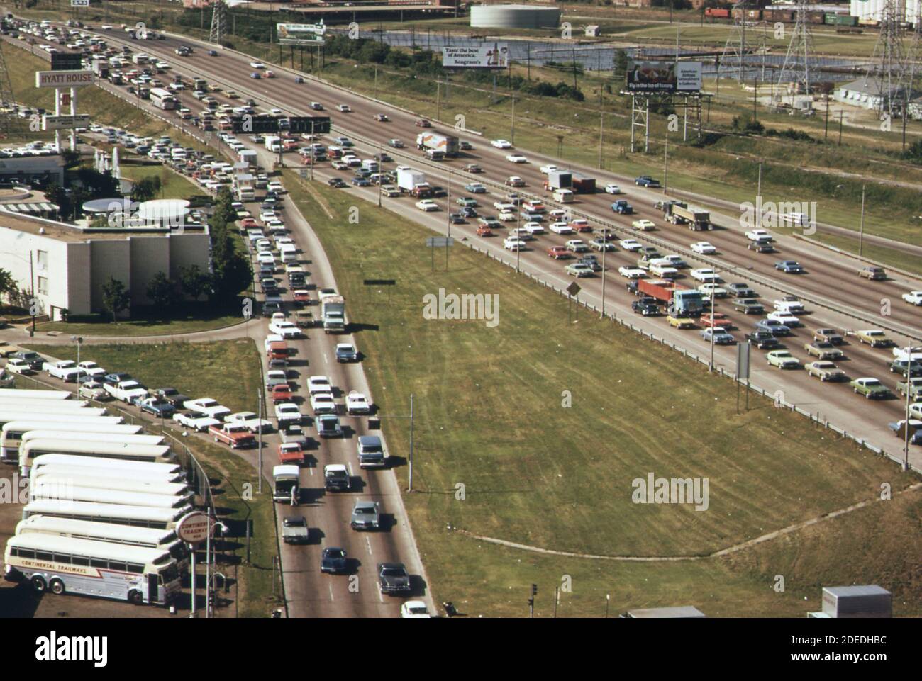 1970s interstate 35 n hi-res stock photography and images - Alamy
