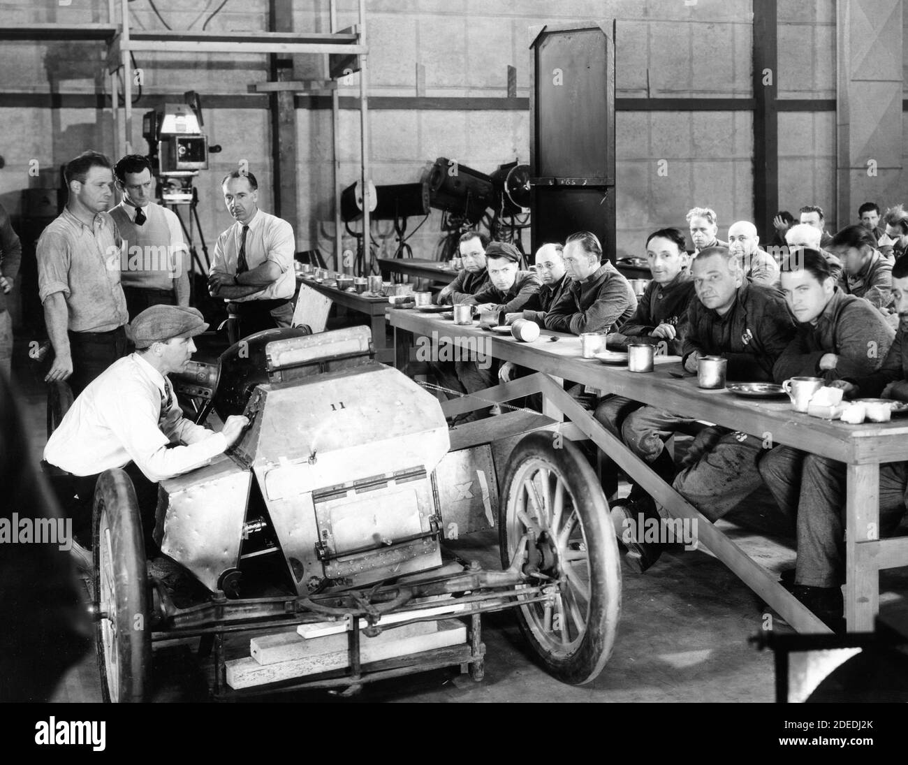 ROBERT MONTGOMERY WALLACE BEERY and CHESTER MORRIS on set candid with ...
