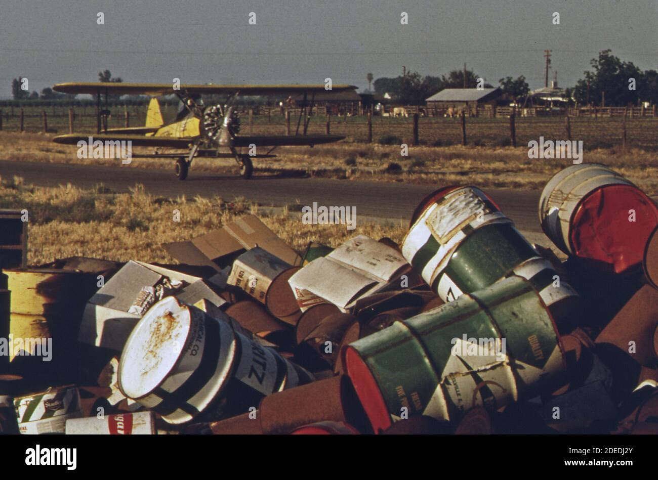 1970s trash cans hi-res stock photography and images - Alamy