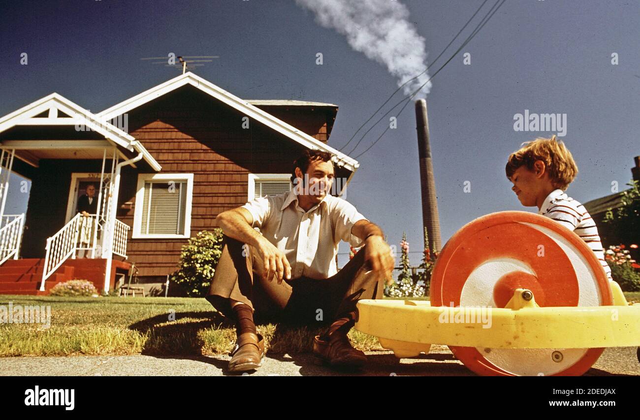 1970s Photos (1972) - Dr. Samuel Milham Jr. In background is Tacoma ...