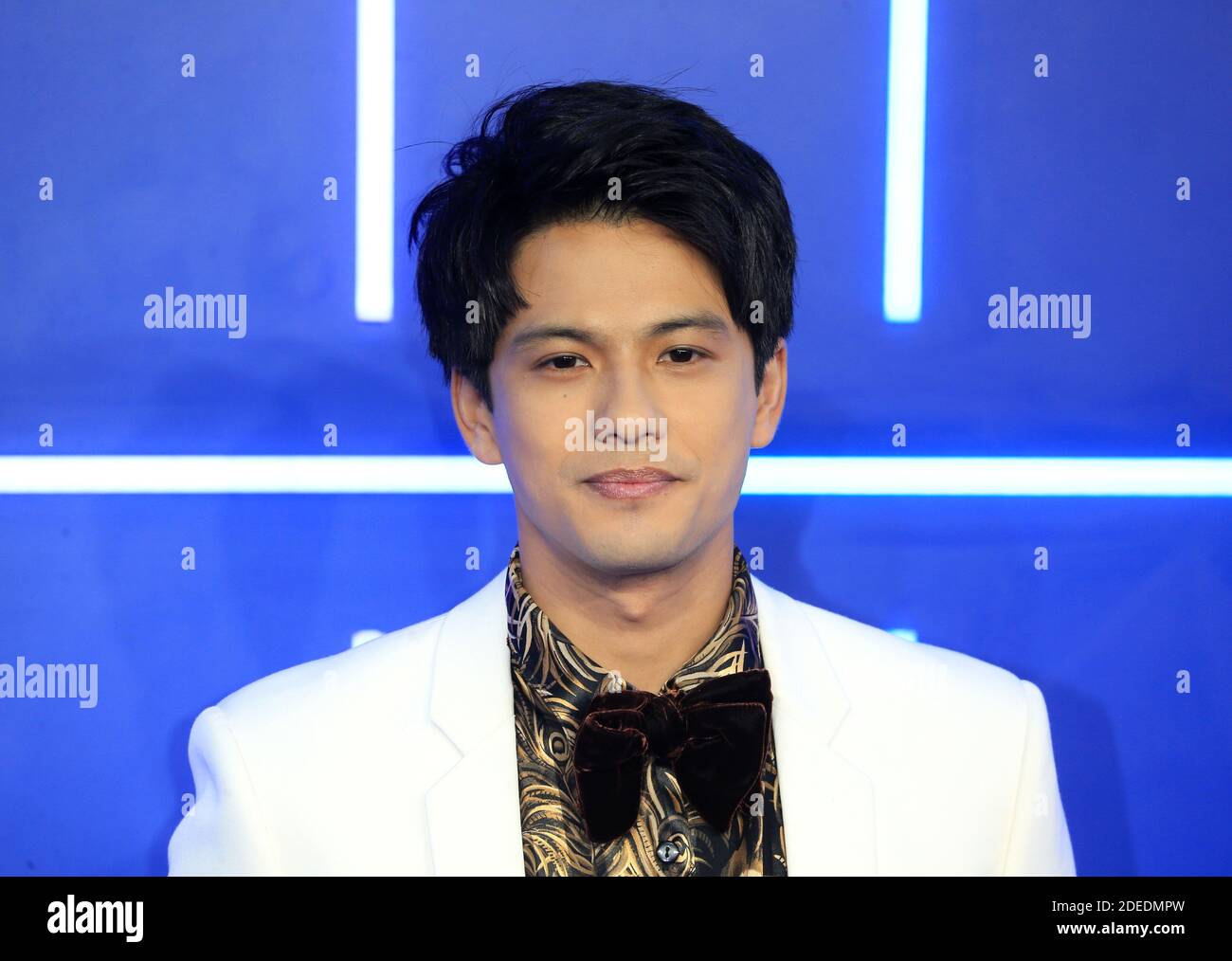 Win Morisaki attends the European Premiere of 'Ready Player One' at Vue ...
