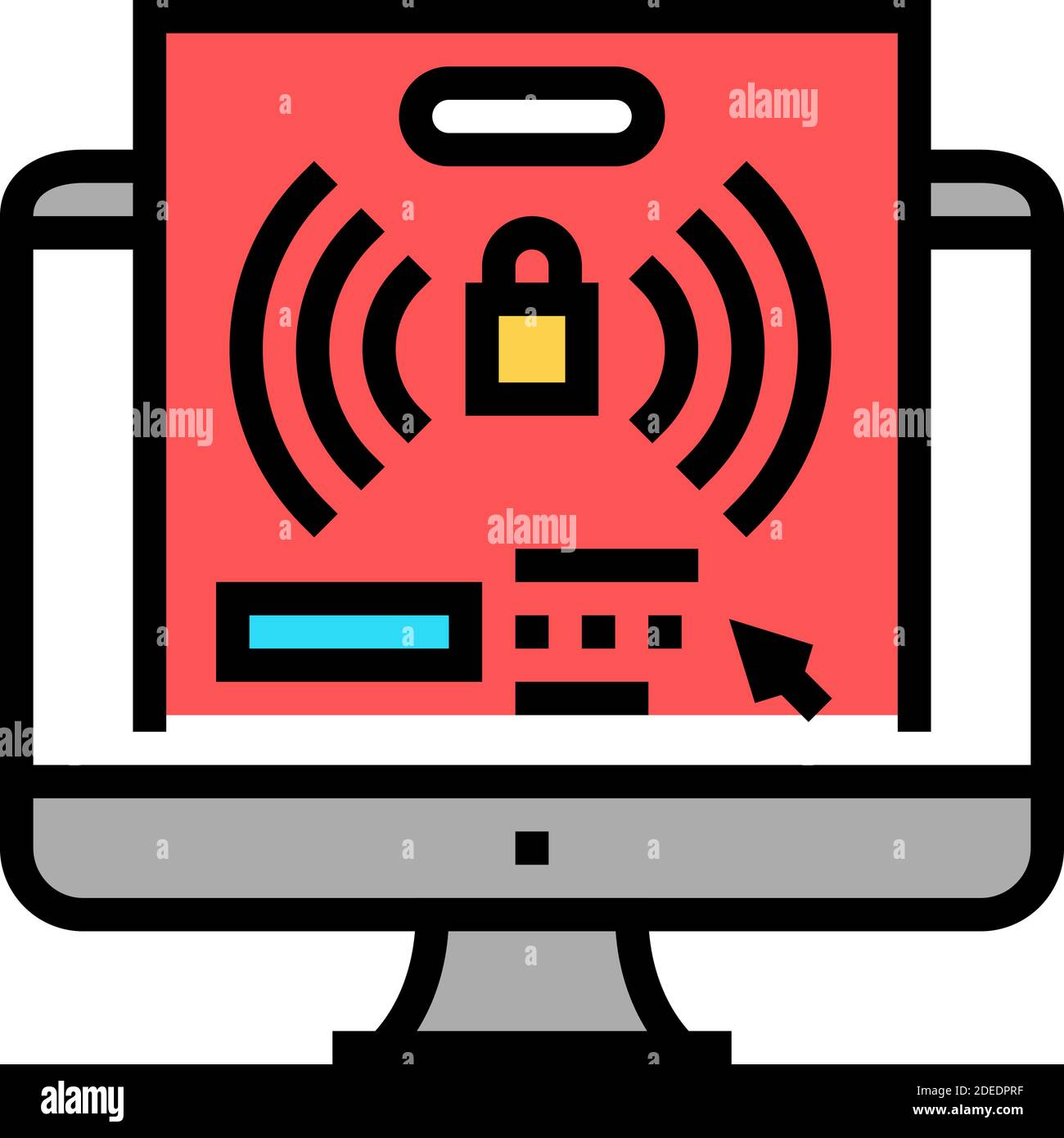 Computer Password Icon