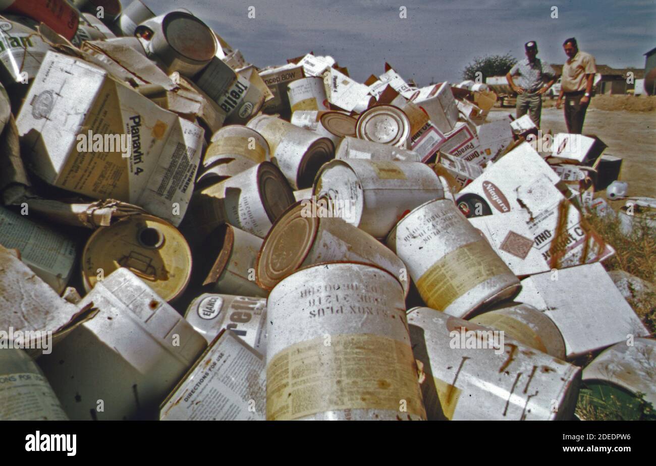1970s trash cans hi-res stock photography and images - Alamy