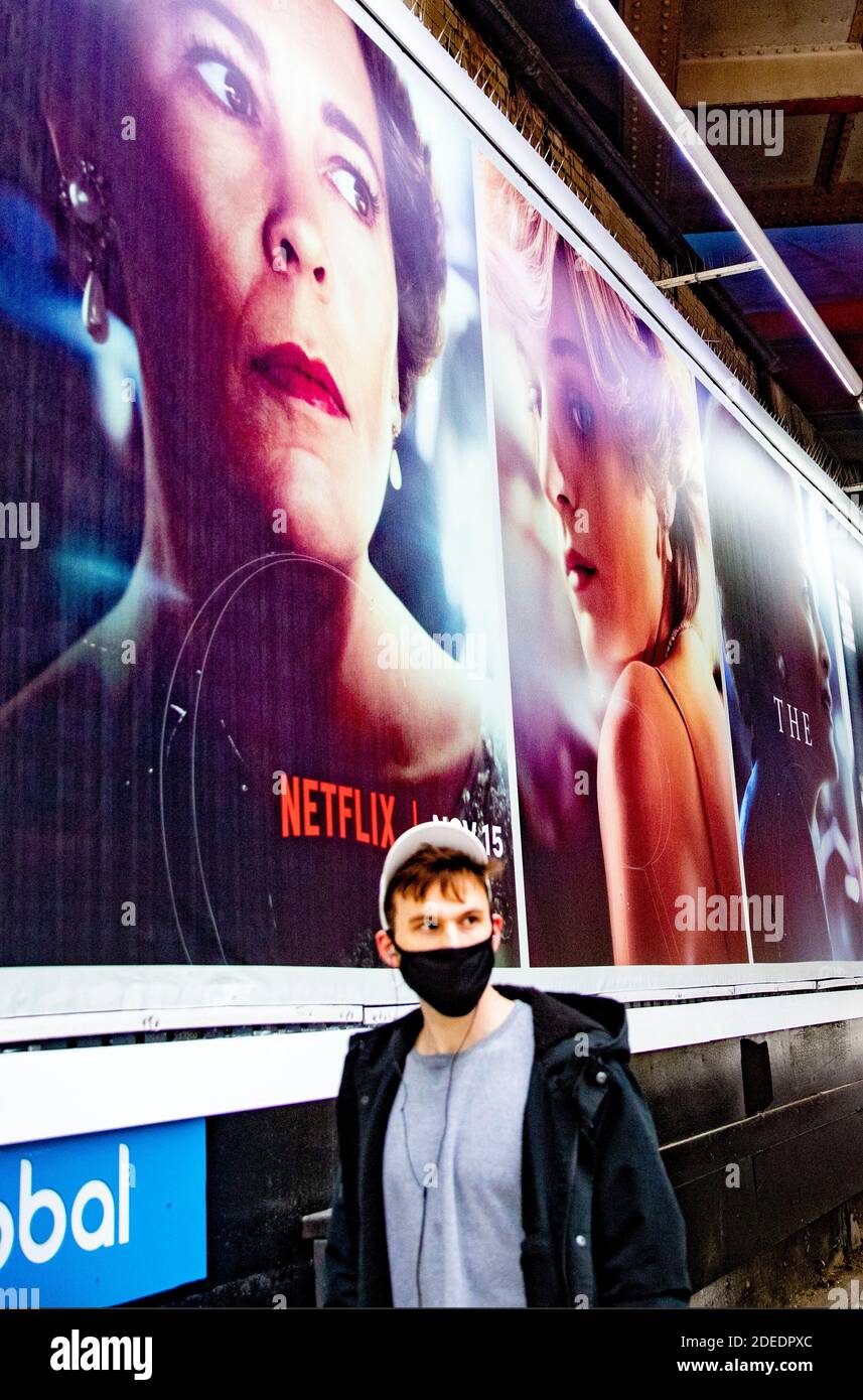 Posters for The Crown - Netflix controversial tv series 4 at Waterloo ...