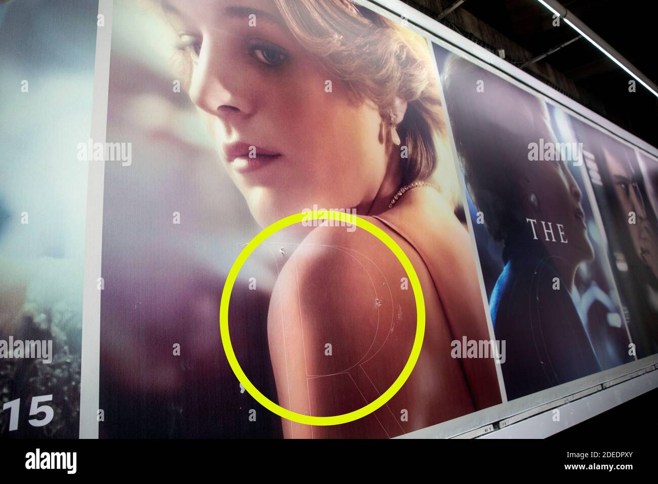 Posters for The Crown - Netflix controversial tv series 4 at Waterloo ...
