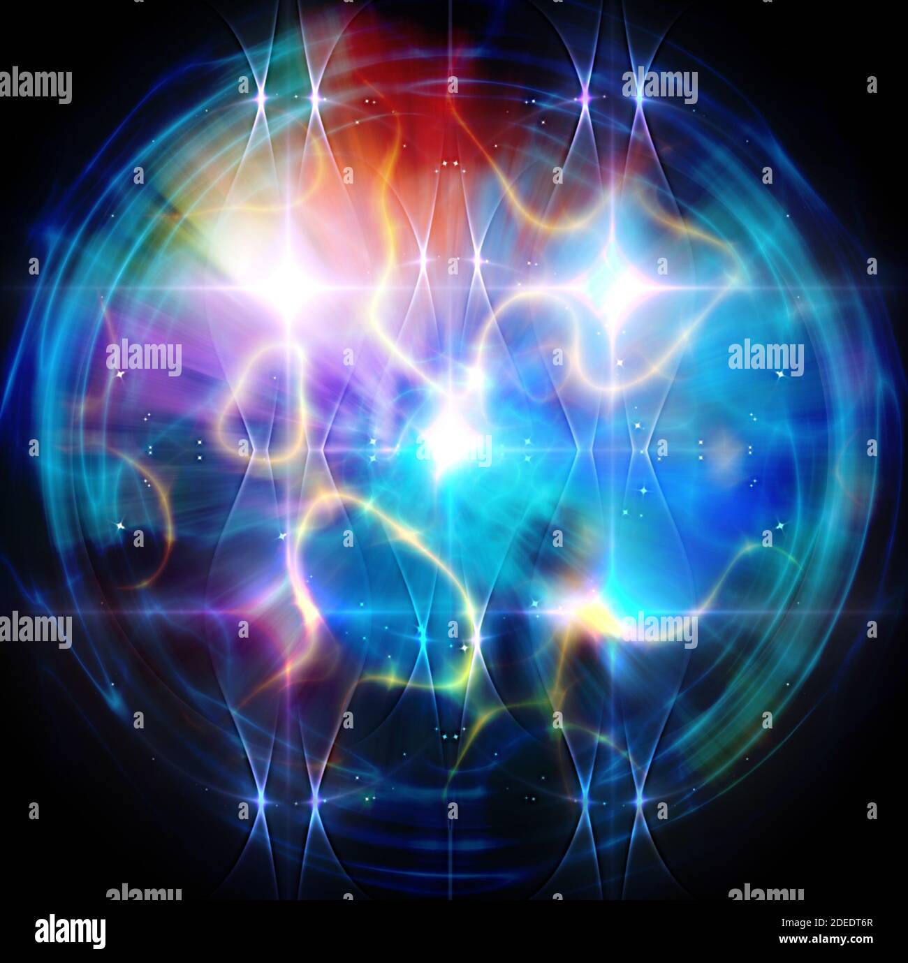 Science background lights hi-res stock photography and images - Alamy