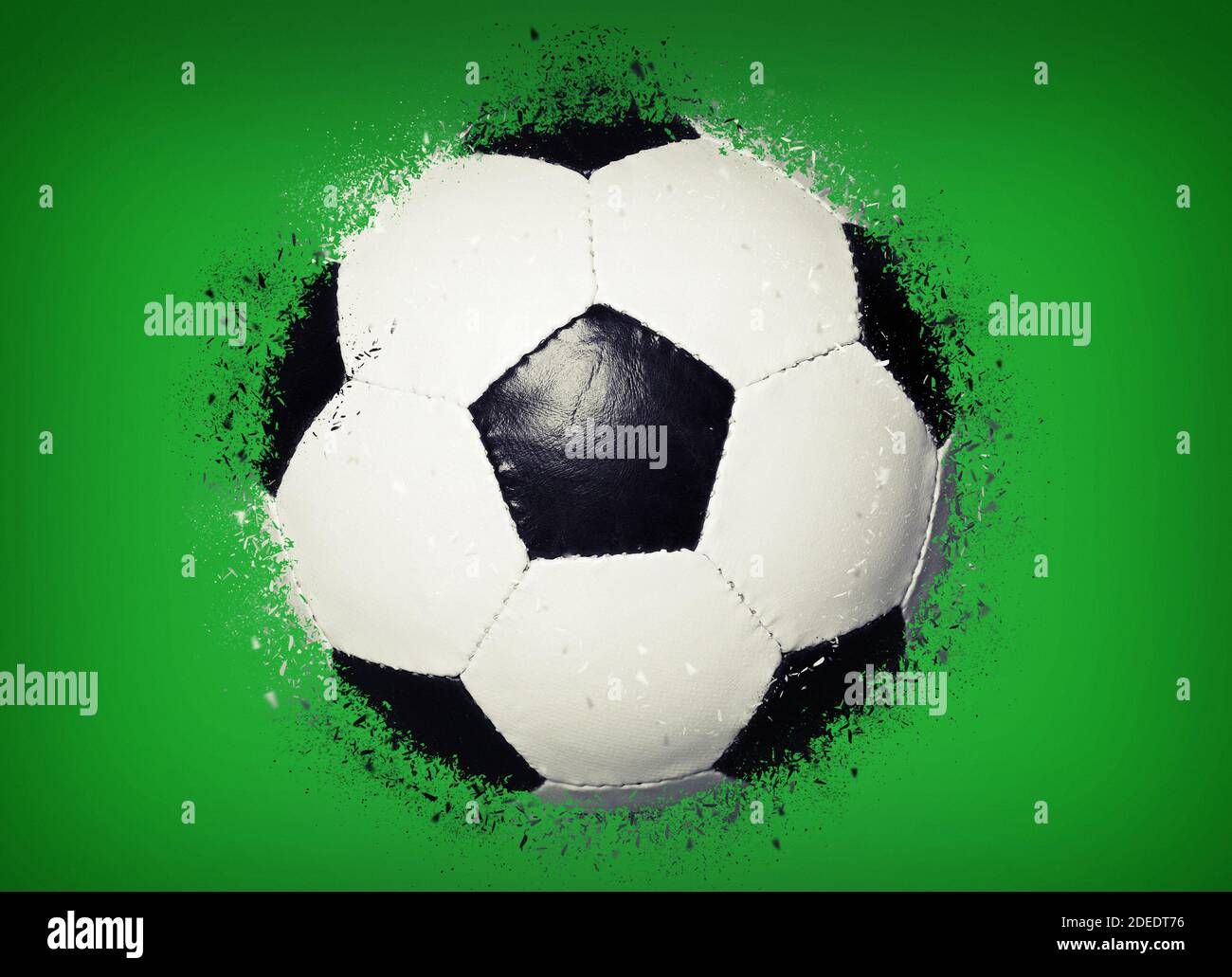 Soccer ball exploding in hi-res stock photography and images - Alamy