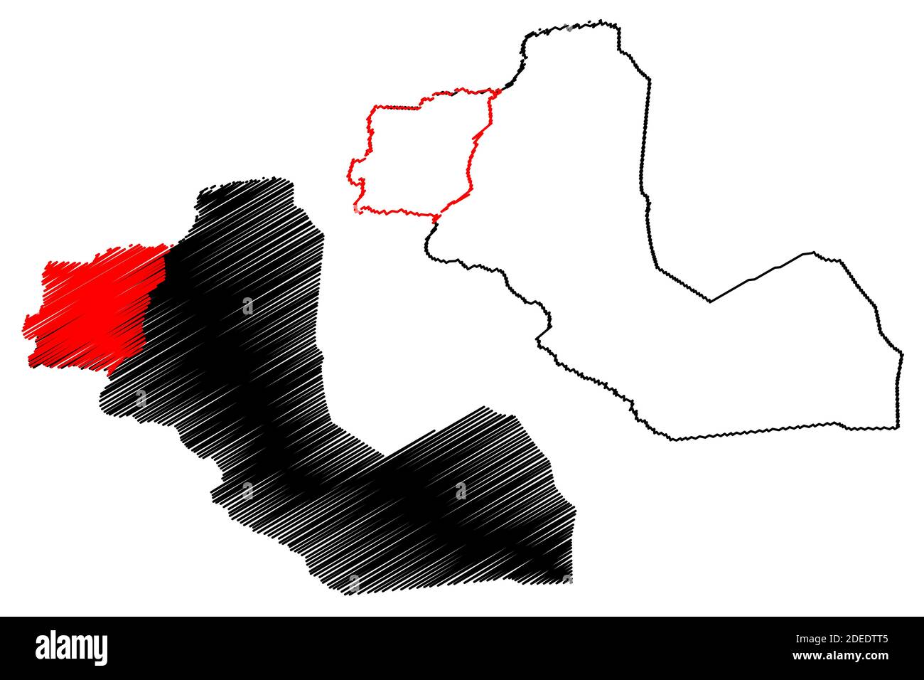 Western Bahr el Ghazal state (States of South Sudan, Bahr el Ghazal ...