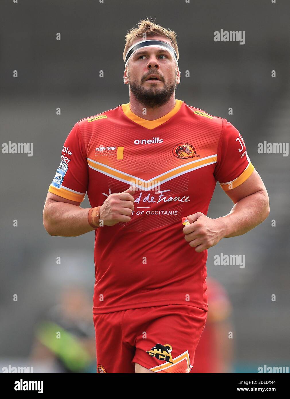File photo dated 15-08-2020 of Catalans Dragons' Remi Casty Stock Photo ...