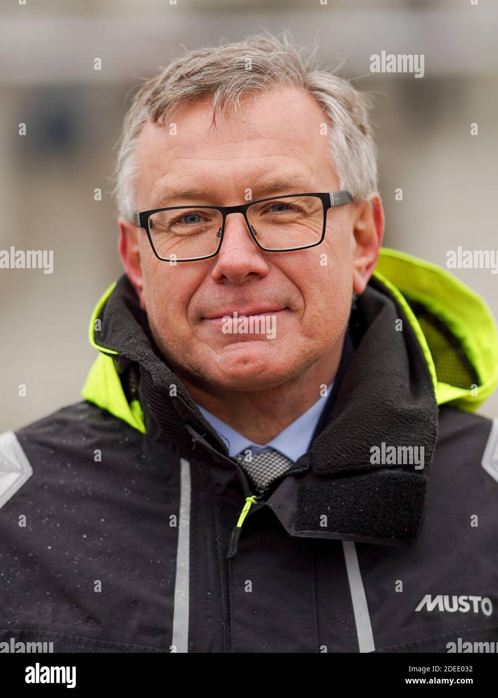 30 November 2020, Schleswig-Holstein, Klixbüll: Stephan Brabeck, CTO of ...