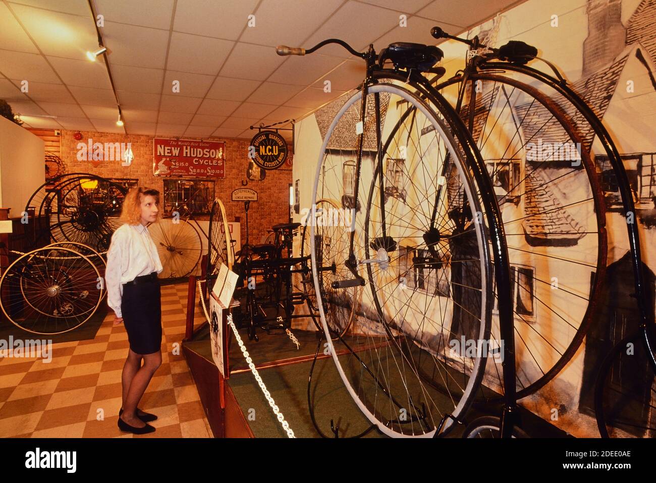 The National Cycle Museum, Lincoln, Lincolnshire, England, UK. Circa ...