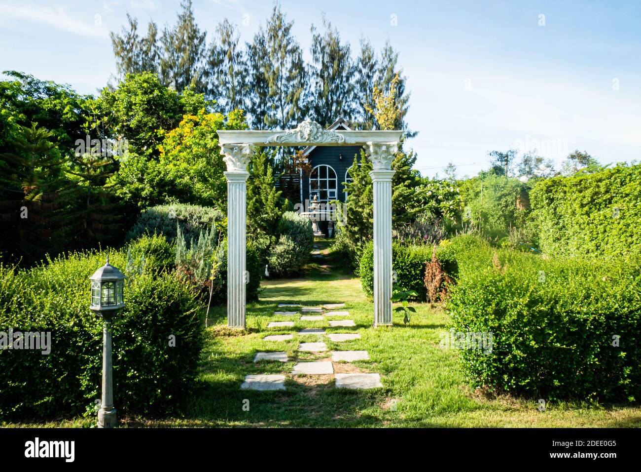 Stunning Entrance Portico Gate classic style decoration of a Public ...