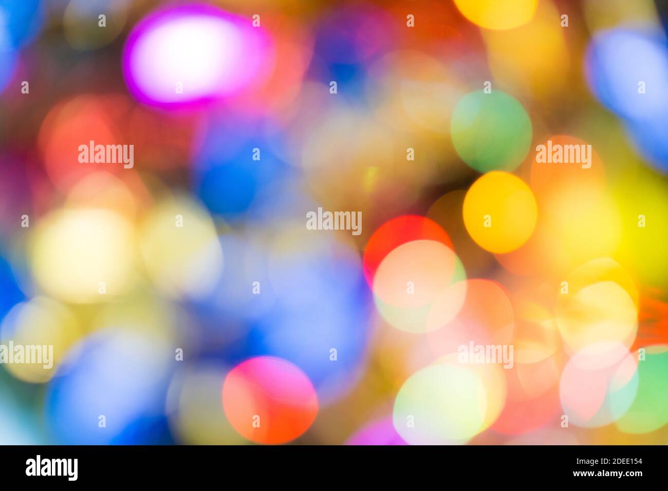 Blur - abstract bokeh circle string lights for background wallpaper ...