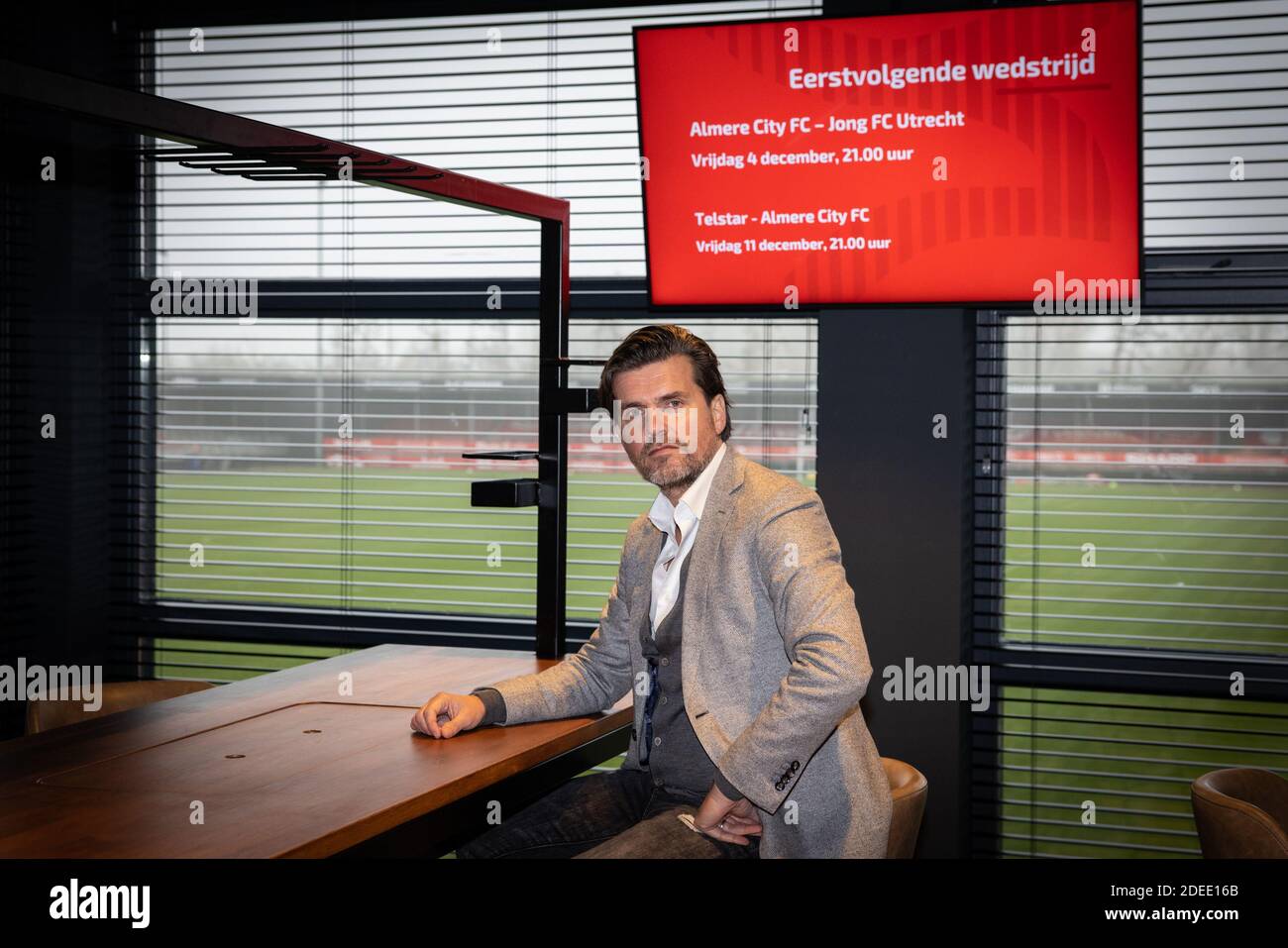 ALMERE, 30-11-2020 , Yanmar stadium , season 2020 / 2021, John Bes ...