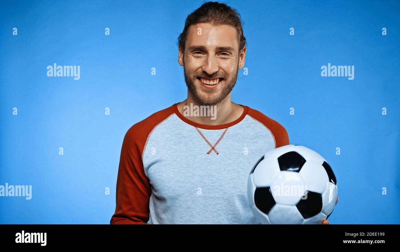 Smiling football hi-res stock photography and images - Alamy